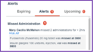 Alerts for Prescribers