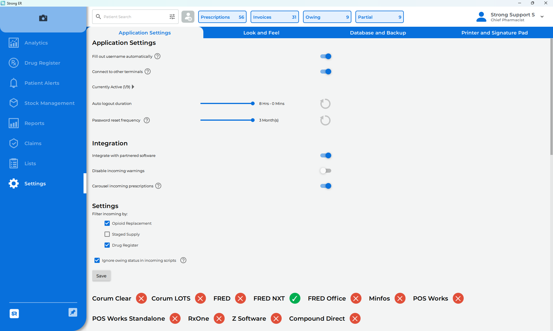 What is Carousel Incoming Prescriptions?